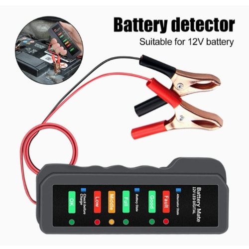 Battery Tester 12v Battery Tester Automobile Battery Analyzer Check ...