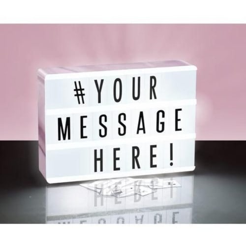 A6 Size Mini Led Cinematic Light Box - Pink | Konga Online Shopping
