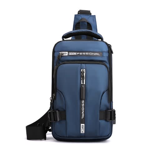 Crossbody Mini Backpack /Chest Bag With Usb Port - Blue | Konga Online ...