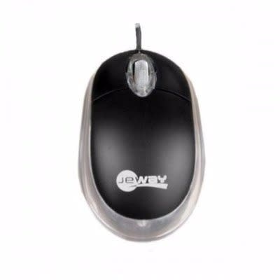 Jeway Wired Mouse - Black | Konga Online Shopping