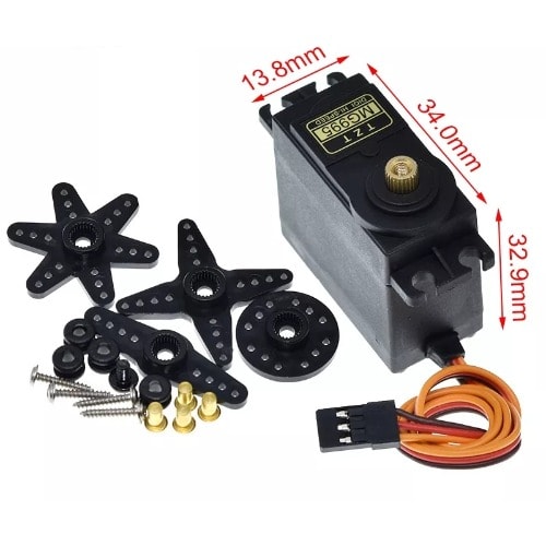 Arduino MG995 Metal Gear Servo Motor 360 Degrees | Konga Online Shopping