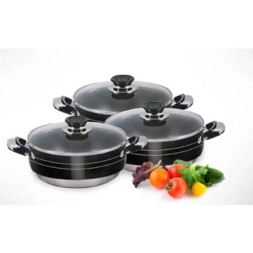 SUMO Non-stick Cookware - 6 Piece Set | Konga Online Shopping