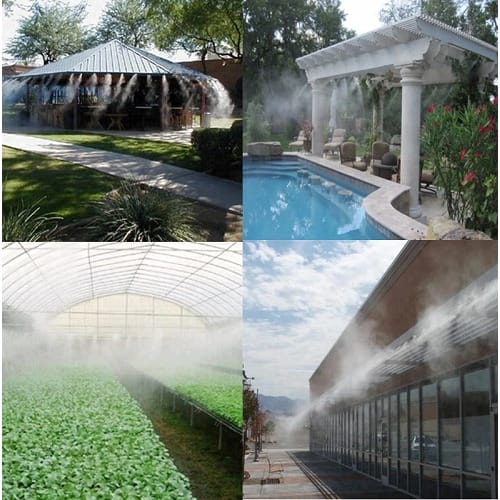 Imagine 9m Water Mist Spray-12V DC - 220V AC Diaphragm Pump Nebulizer ...