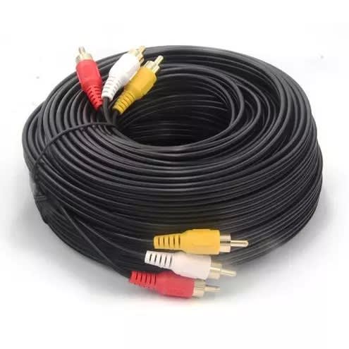 Best RCA/AV Cable Audio Cable 30M/100ft 3 RCA To RCA Male To Male | Konga Online Shopping