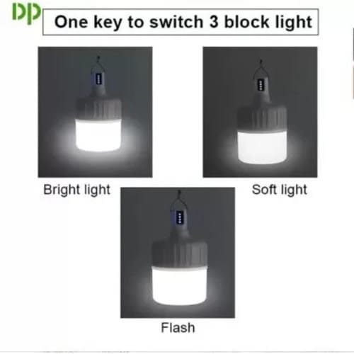 Portable Rechargeable Led Light - 18W - 2000mAh - Dp-7812 - White ...