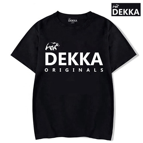 Original Dekka Print T-shirt - Black | Konga Online Shopping