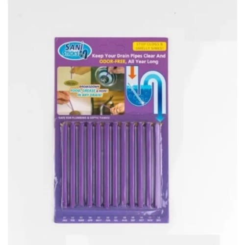 Odor-free & Drain Cleaner Sani Sticks - Purple | Konga Online Shopping