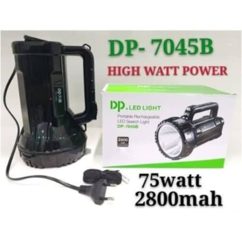 Dp Portable Rechargeable Led Light - 75watts | Konga Online Shopping
