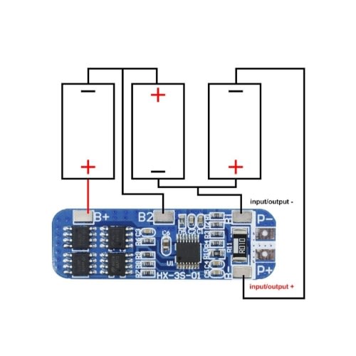 Bms Charger Module Li-ion Lithium Protection Board - 3s Bms Module 12v ...