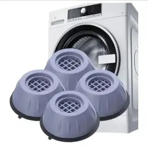 Anti-vibration Washing Machine & Fridge Stand Pad With Suction - 4 ...
