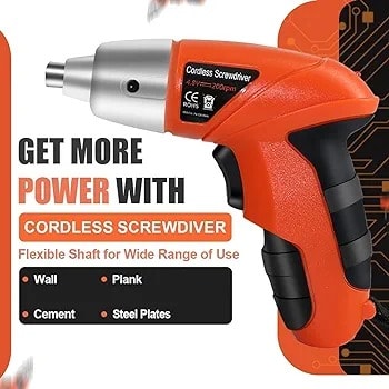 Electric Cordless High Speed Screwdriver Kit | Konga Online Shopping