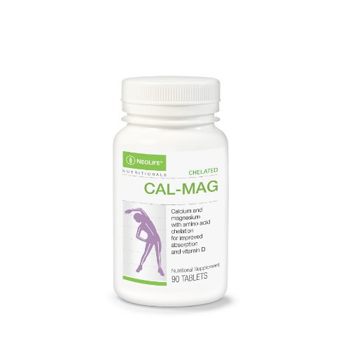 GNLD Chelated Cal-mag With 500 Iu Vitamin D3 - 90 Tablets (single ...