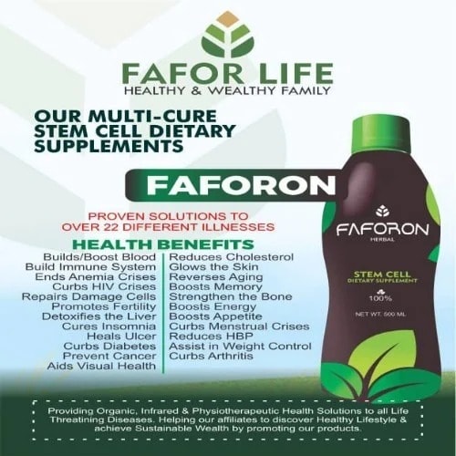 Faforon Herbal Stem Cell - 540ml | Konga Online Shopping