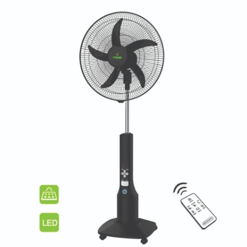 Iwin Energy Rechargeable Solar Ac&dc Standing Fan- 18 Inches | Konga ...