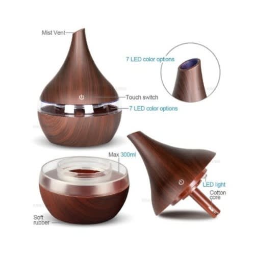 Usb Electric Ultrasonic Air Humidifier - 300ml | Konga Online Shopping