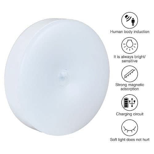 Rechargeable Motion Sensor LED Night Light | Konga Online Shopping