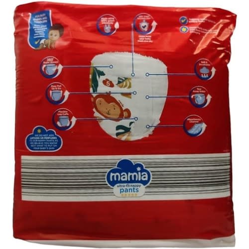 Mamia Ultra-dry Nappy Pants Size, 36-pack | Konga Online Shopping