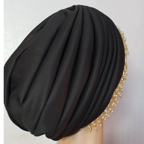 Black Turban Cap | Konga Online Shopping