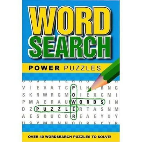 Alligator Books Word Search Power Puzzles Blue | Konga Online Shopping