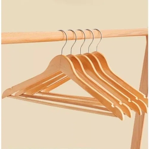 Wooden Hanger Set - 5 Pieces | Konga Online Shopping