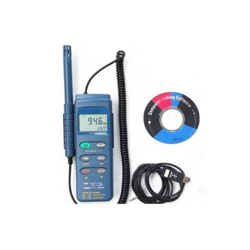 Omega Engineering 2 Channel Handheld Humidity K Type Thermocouple ...