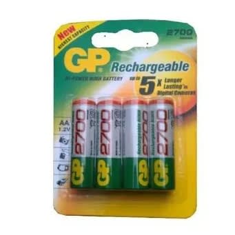 Gp Aa Rechargeable Battery R6 - 1.2v | Konga Online Shopping