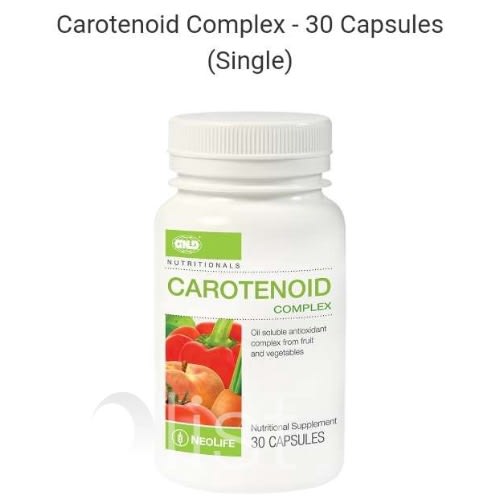Carotenoid Complex Nutritional Supplements - 30 Capsules - Single ...