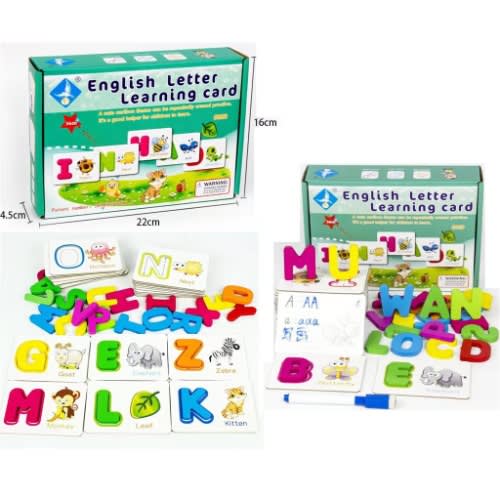 English Letters Learning Alphabet Cards | Konga Online Shopping