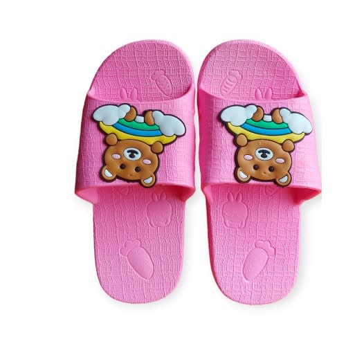 AWW Teddy Girl Slides - Pink | Konga Online Shopping