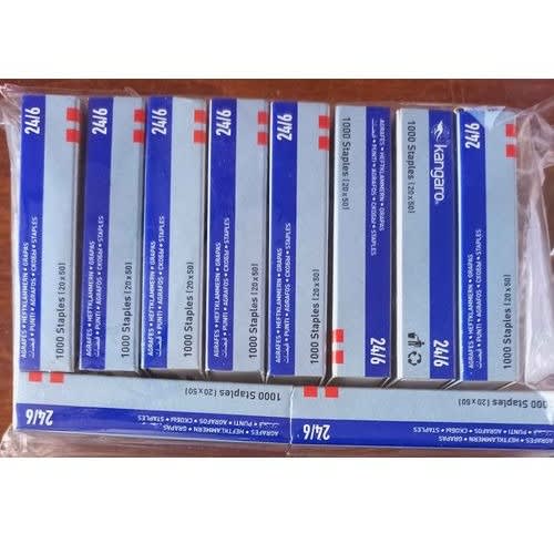 Staple Pin - Kangaroo 24/6 Staple Pins - 10 Packs X 1000 Pins | Konga ...