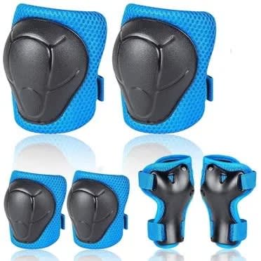 Knee - Elbow & Wrist Protection Pack – Blue | Konga Online Shopping