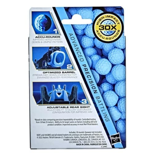 Hasbro Nerf Rival 30 Accu-round Refill Compartible With All Nerf Rival ...